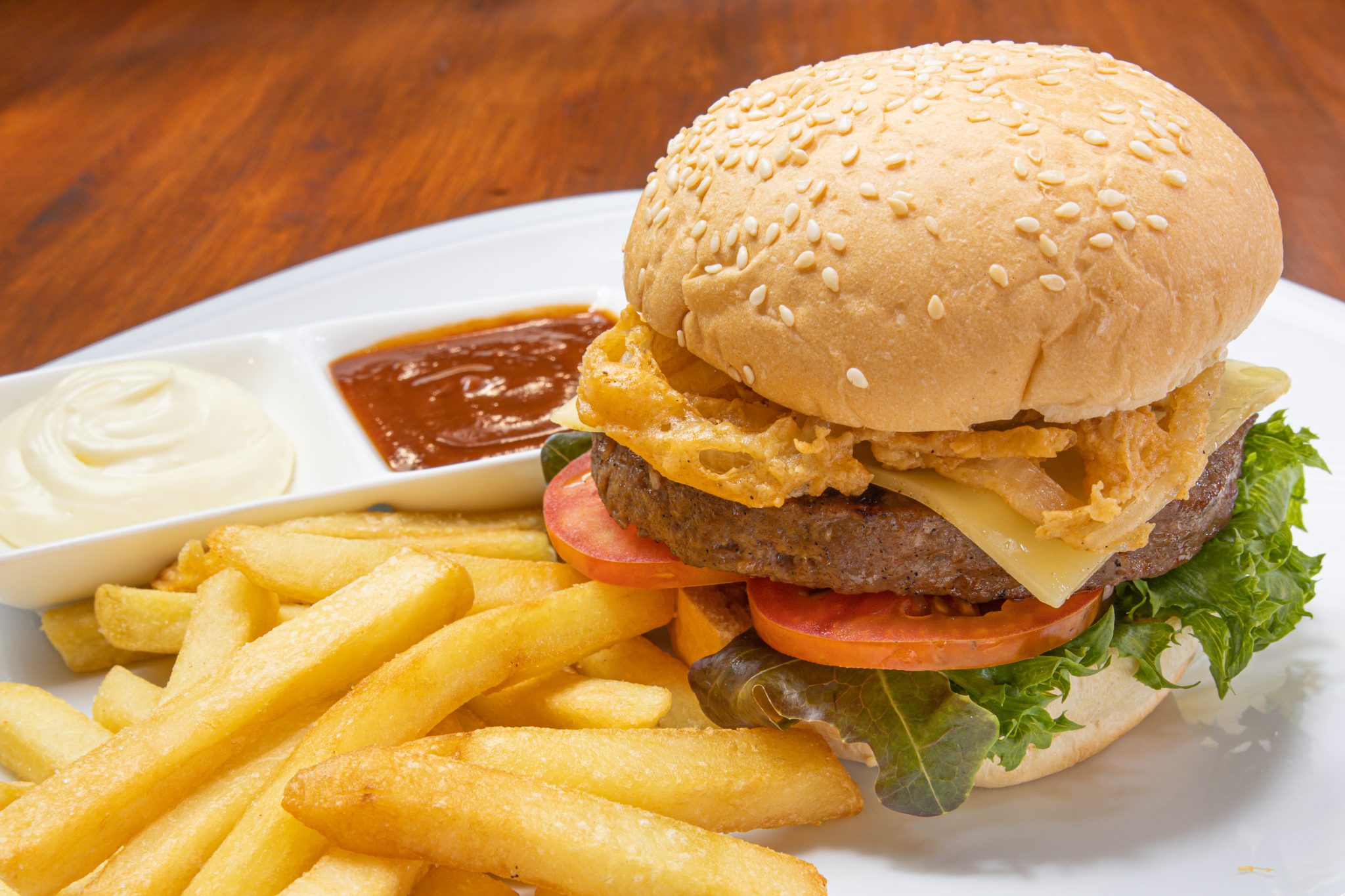 Burgers - Longhorn Steak House Pattaya