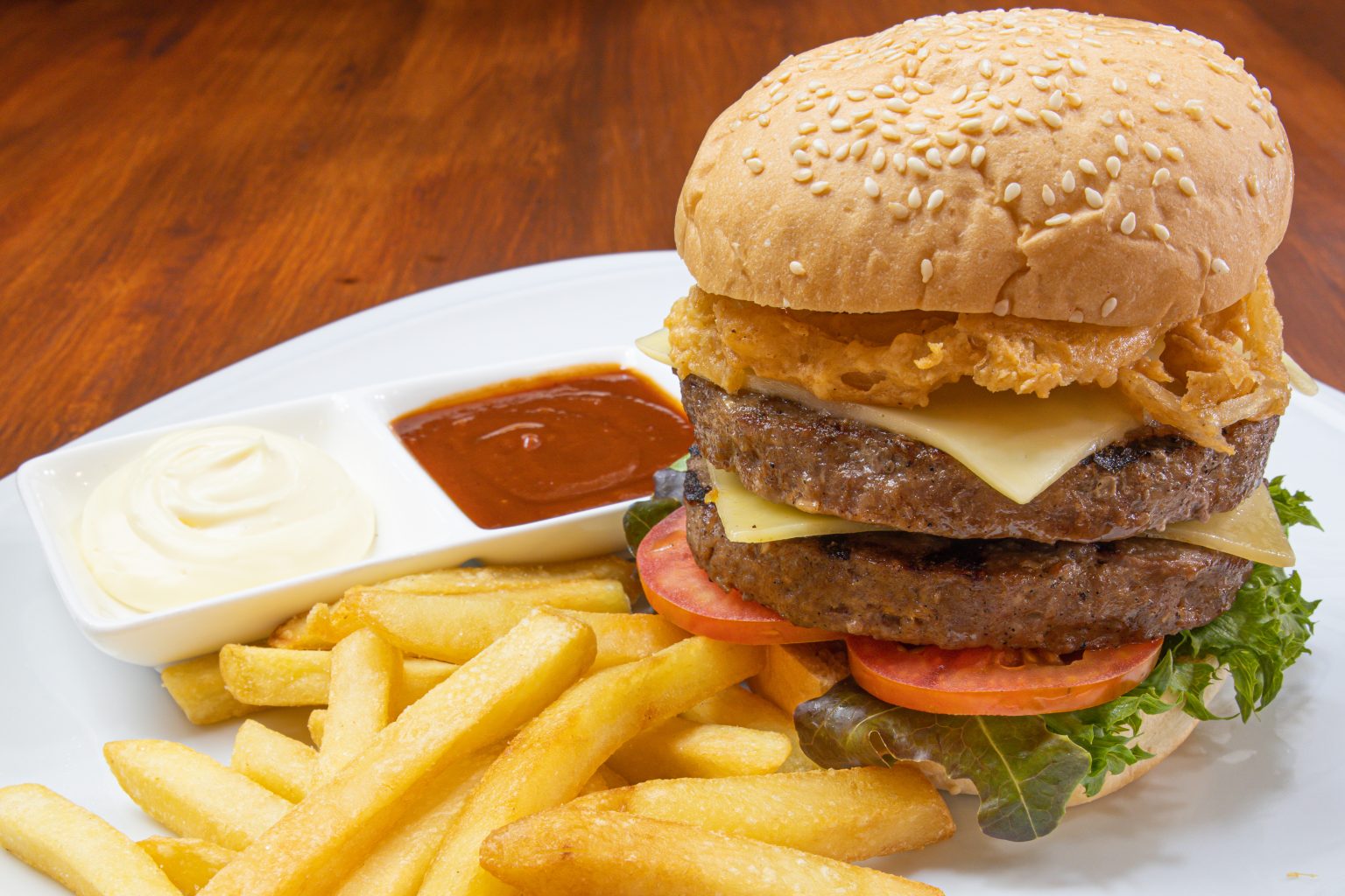 Burgers - Longhorn Steak House Pattaya