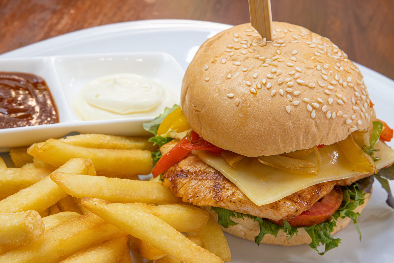 Burgers - Longhorn Steak House Pattaya